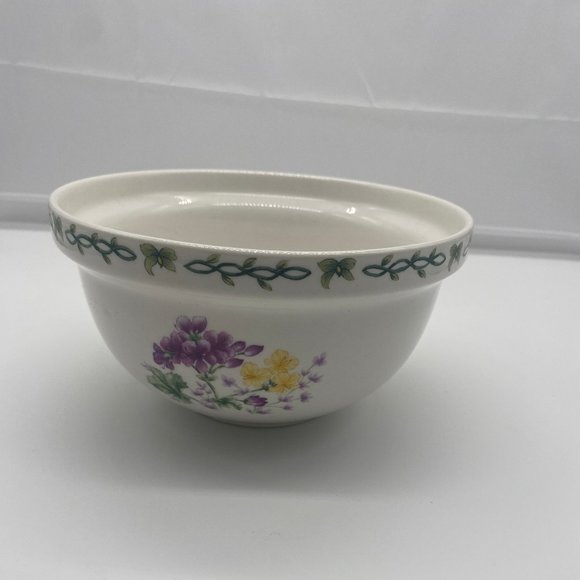 Thomson | Dining | Thomson Floral Garden Mixing Bowl 7 Inch Purple And ...